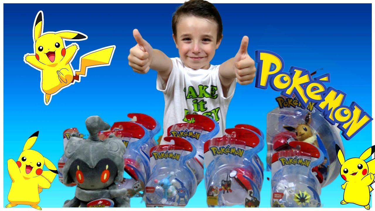 NEW Pokémon Παιχνίδια Συλλεκτικές Φιγγούρές Pop Action Clip N'GO Future ...