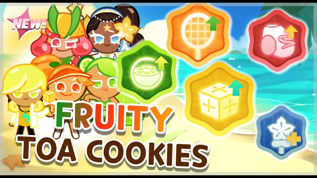 FRUITY COOKIES IN CRTOA!!! | Cookie Run - YouTube