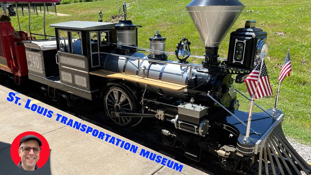 Train Ride 😃 National Transportation Museum, St Louis MO #railroad # ...