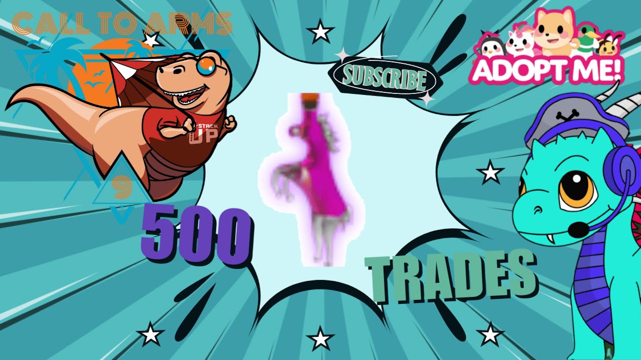 500 Trades in Adopt Me Part 3 - YouTube