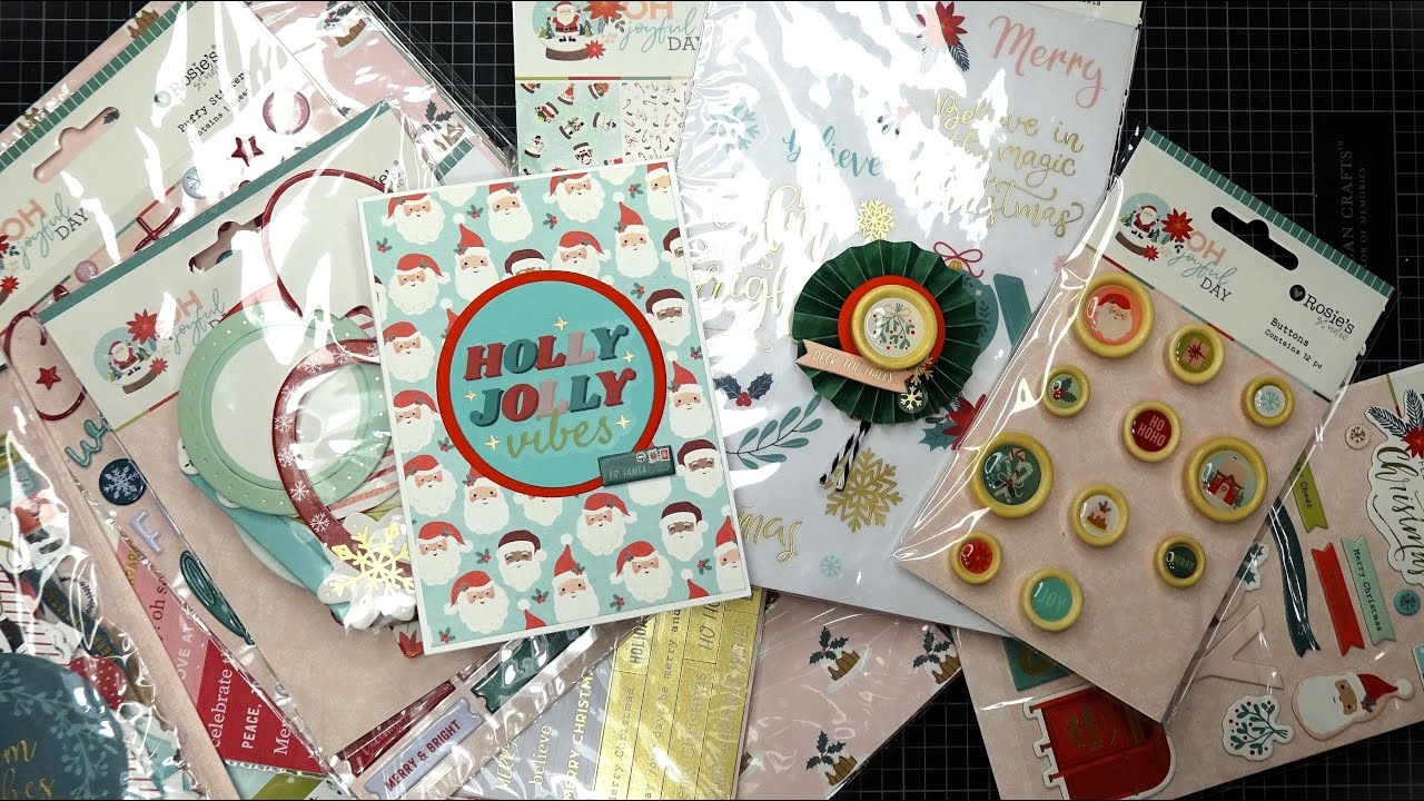 Spellbinders Oh Joyful Day Collection Cardmaking Kit & Scrapbooking Kit ...