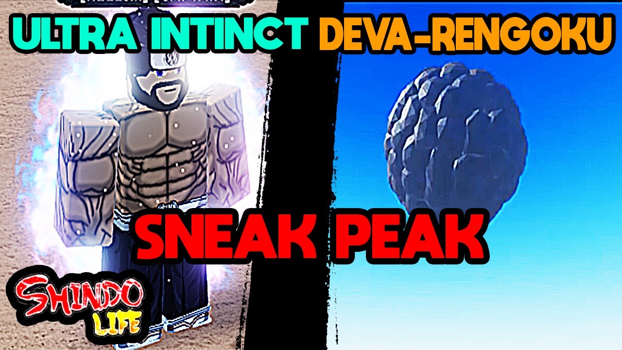 [NEW UPDATE] ULTRA INSTINCT + DEVA-RENGOKU *SNEAK PEAK* BEST SHINDO ...