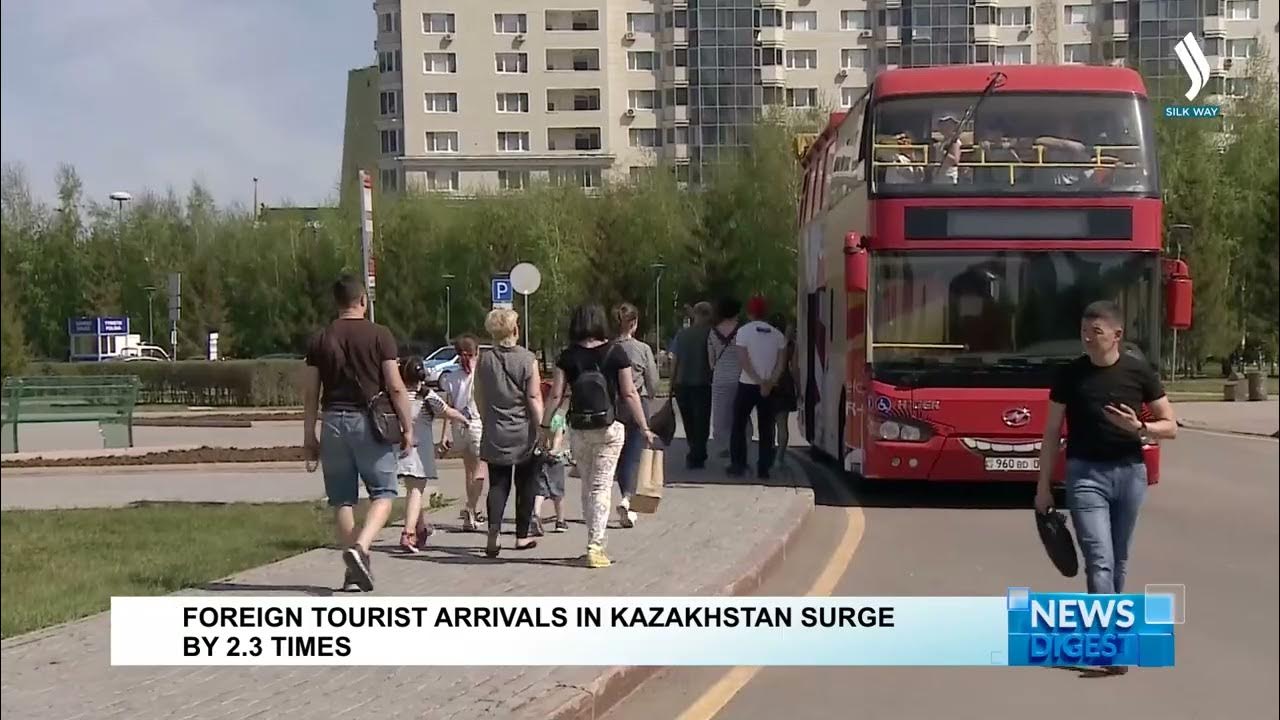 Foreign tourist arrivals in Kazakhstan surge by 2.3 times | Silk way TV | Qazaqstan - YouTube