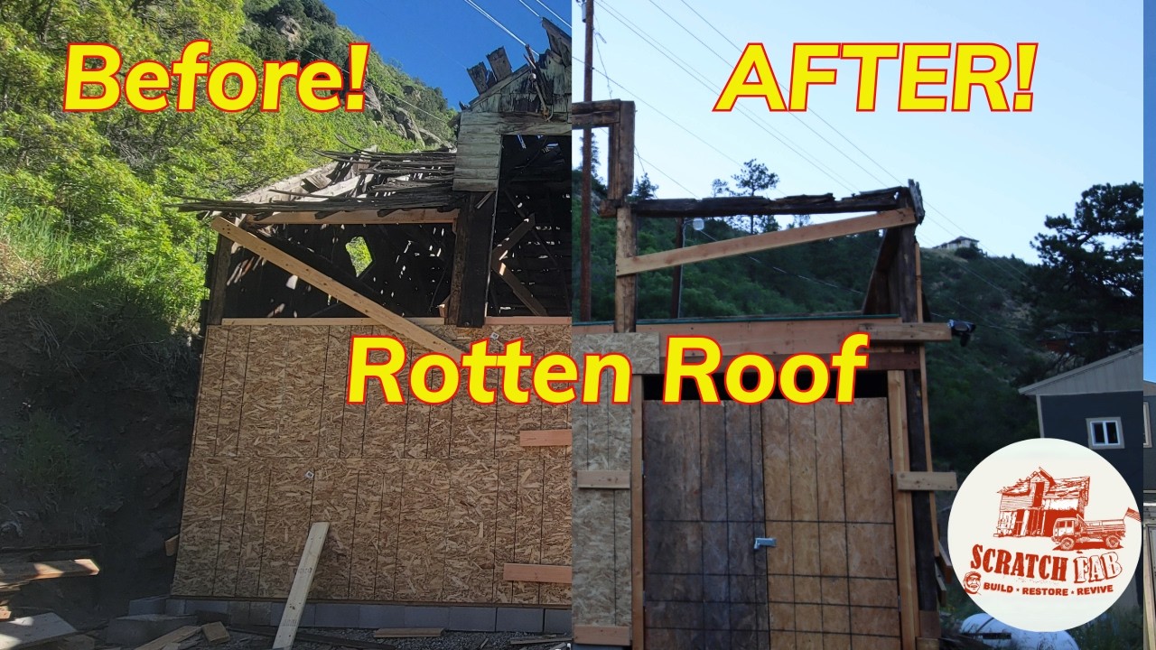 Rotten Roof Demolition - Destruction is FUN! - YouTube
