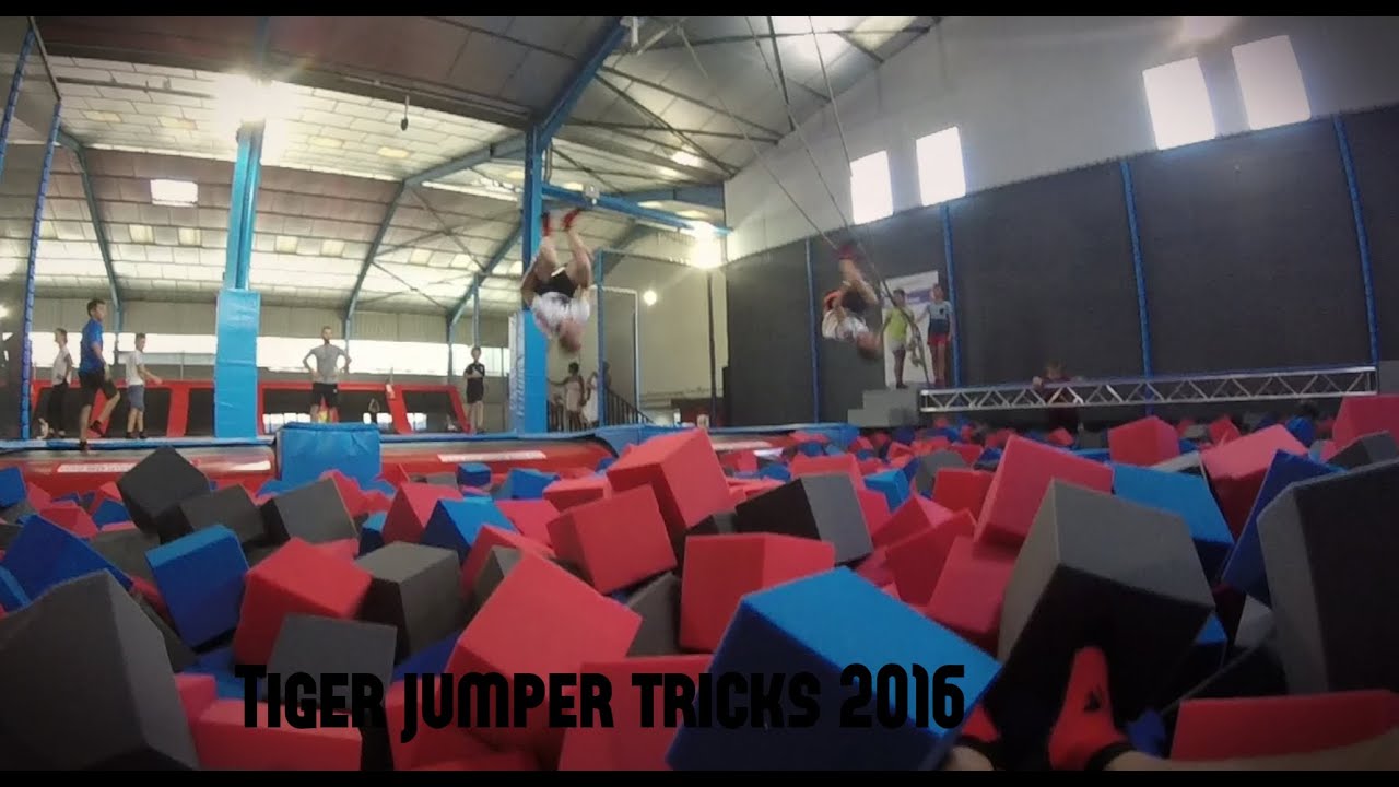 Tiger jump tricks 2016 - YouTube