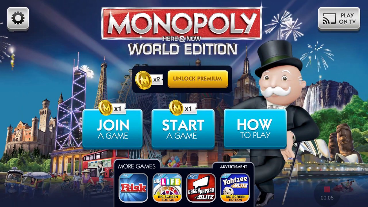 Monopoly Here & Now , World Edition Gameplay - YouTube