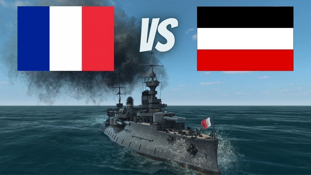 1897 Pre-Dreadnought Francia Vs Germania - Ultimate Admiral ...