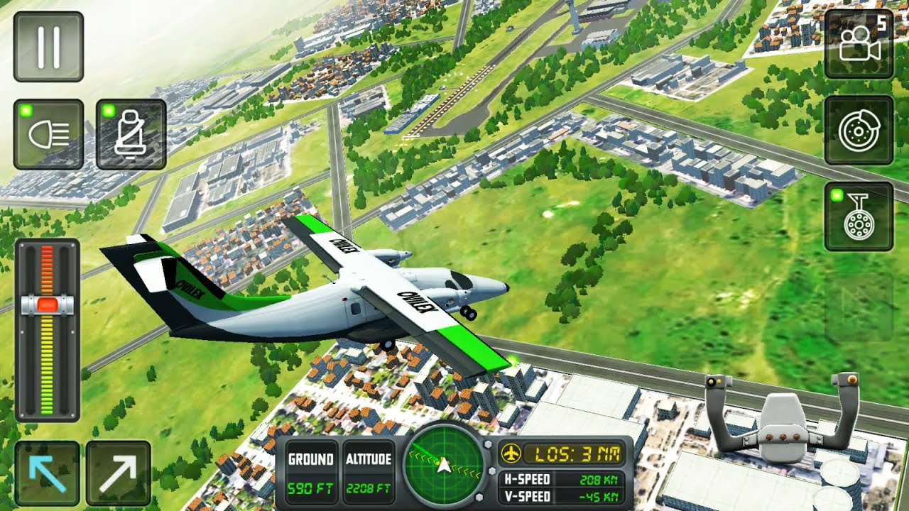 Flight Simulator 2018 - REALLY cool 3D game of fliying Airbus Boeing ...