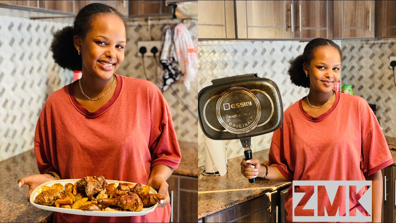 Cooking With Tracy // Chicken Mixed with Sweet potato,... - YouTube