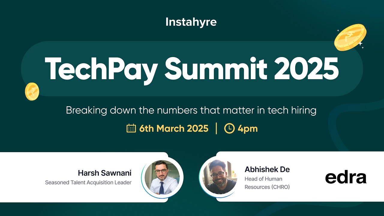 Instahyre TechPay Summit 2025 - YouTube