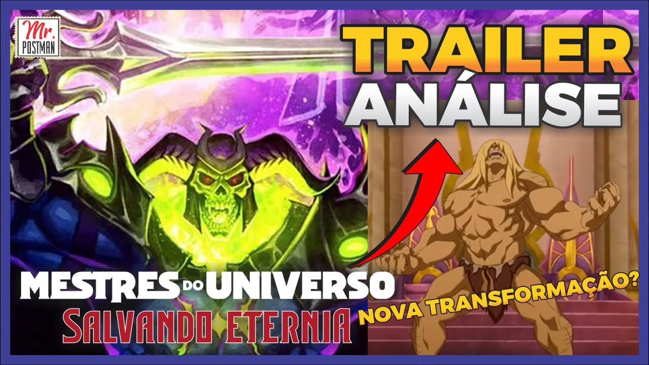 HE MAN 2021 DA NETFLIX - TRAILER PARTE 2 REACT - YouTube