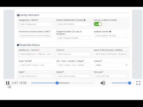 GST REGISTRATION APPLICATION PART B ENGLISH - YouTube