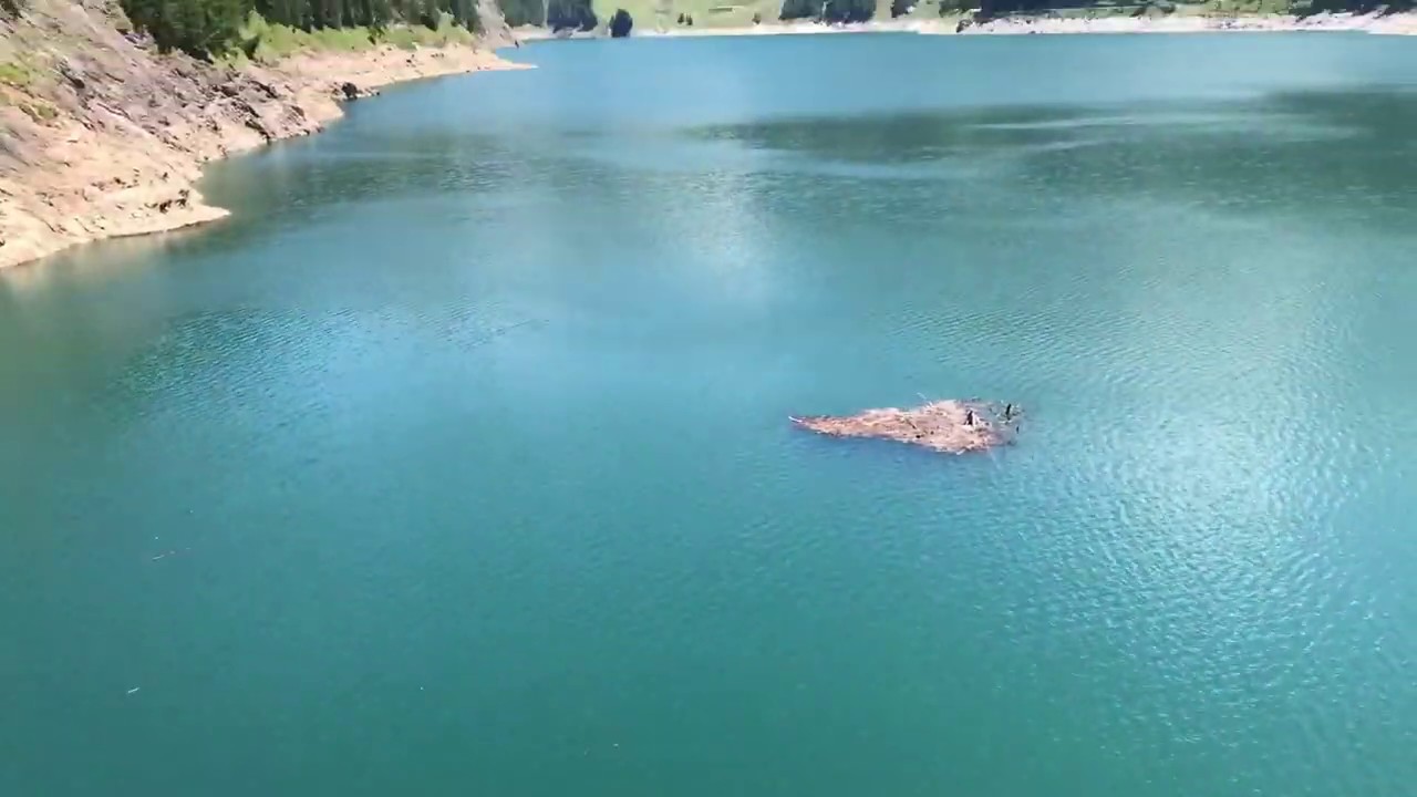 But how high this dam is in Switzerland ... it's scary !! - YouTube