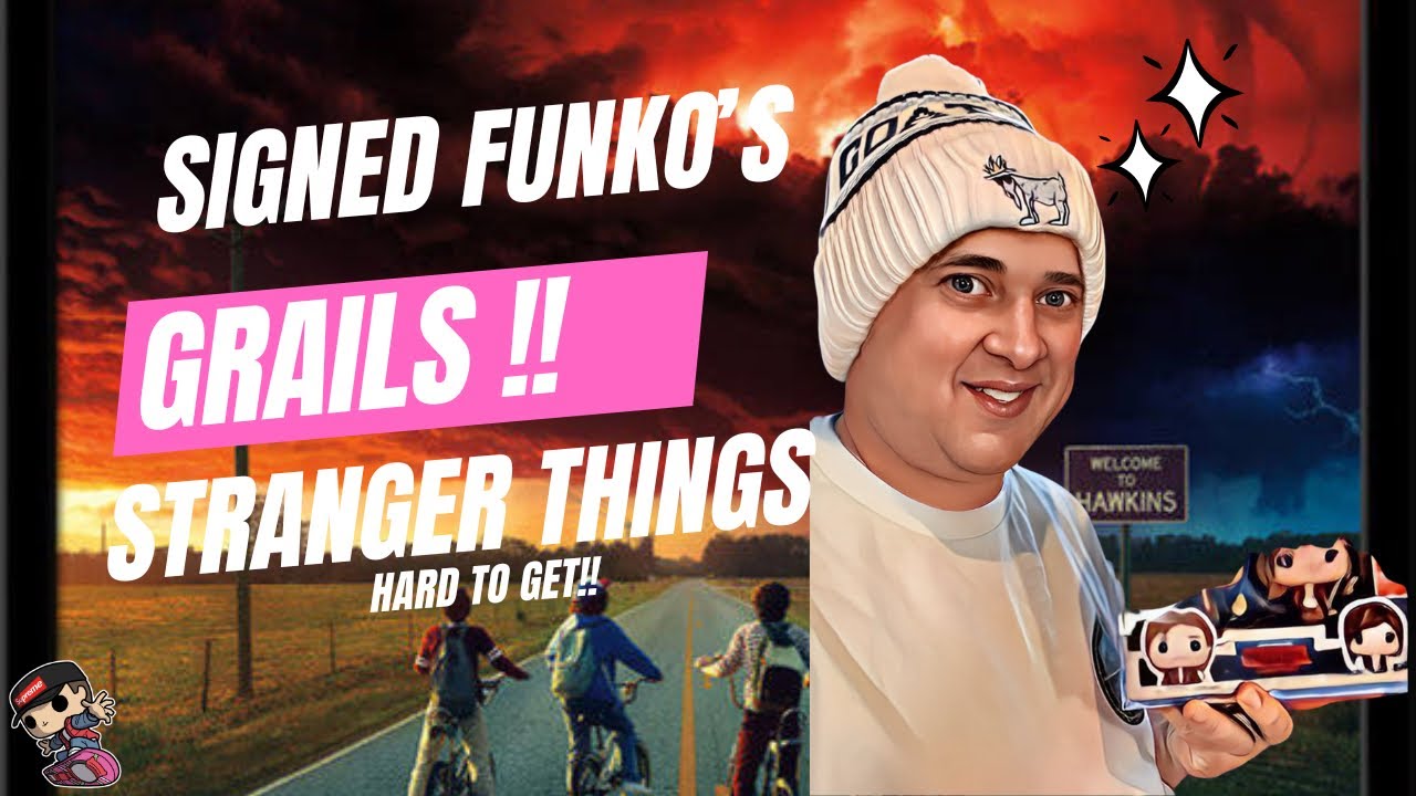 HUGE... Stranger Things SIGNED FUNKO POPS!! Some hard to get RARE ...