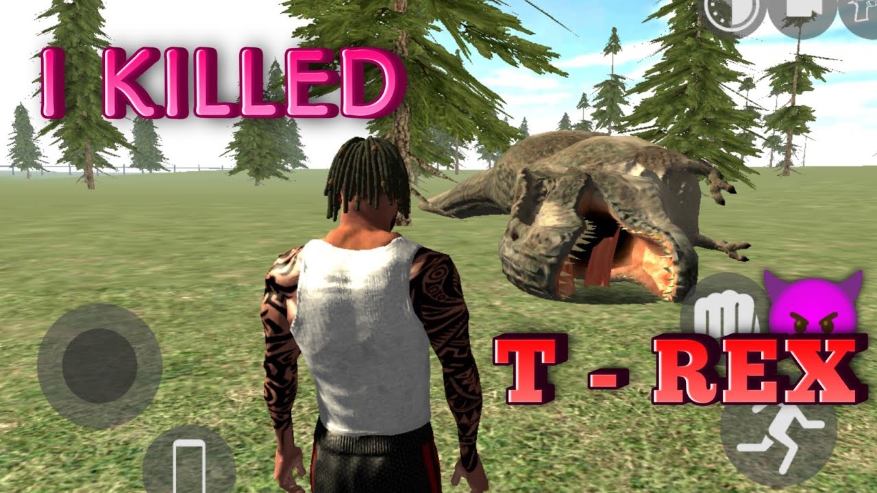 l Killed T - Rex😲#game - YouTube