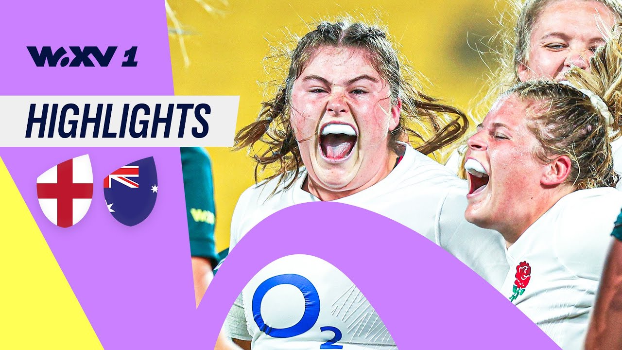 Red Roses produce dominant opening win | England v Australia | WXV1 ...