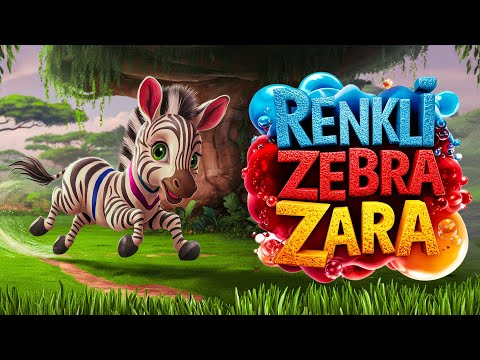 Renkli Zebra Zara - Uyku Masalları | #masal #uykuhikayeleri #hayvanmasalları #yenimasallar