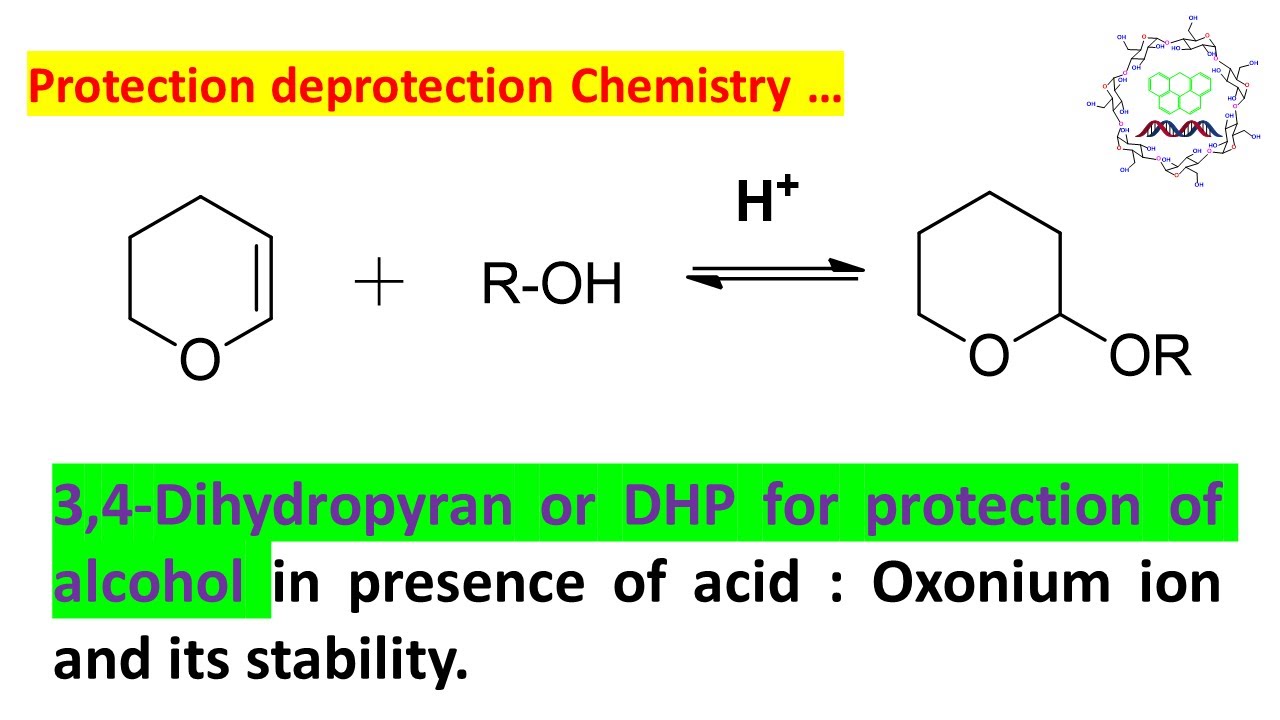 3,4-dihydro-2H-pyran (DHP) preparation and protection of alcohol ...