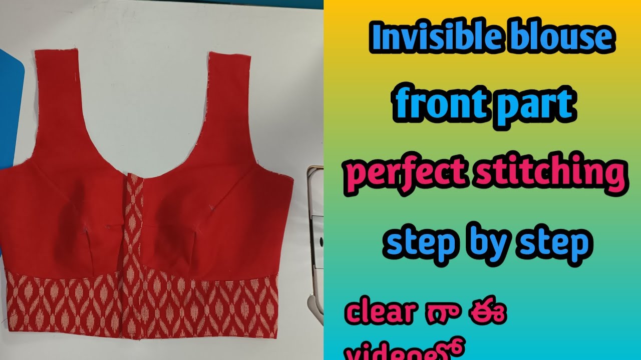 Invisible front part complete stitching/in telugu - YouTube