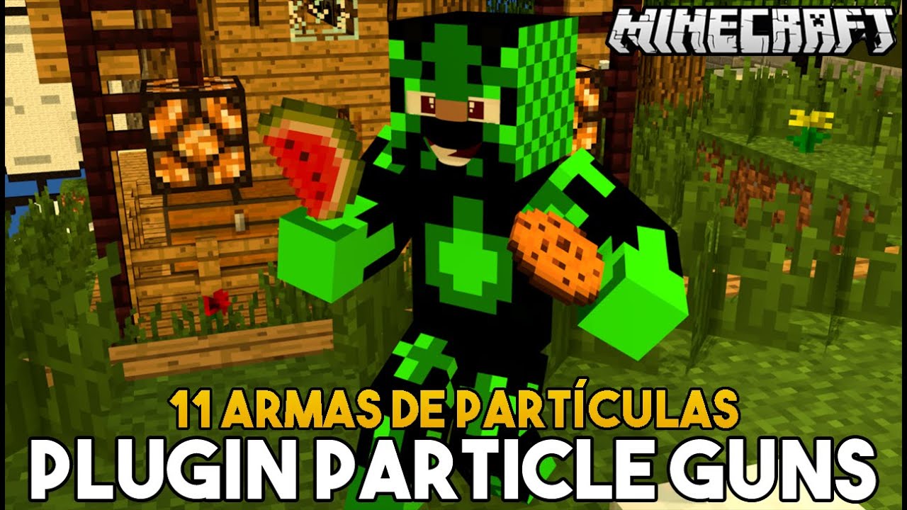 Minecraft Plugin Tutorial Particle Guns - 11 Armas de Partículas - YouTube