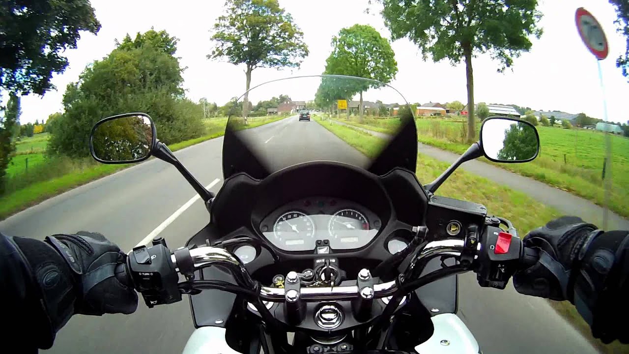 Honda CBF600S PC43 Autobahn und Landstrasse - YouTube