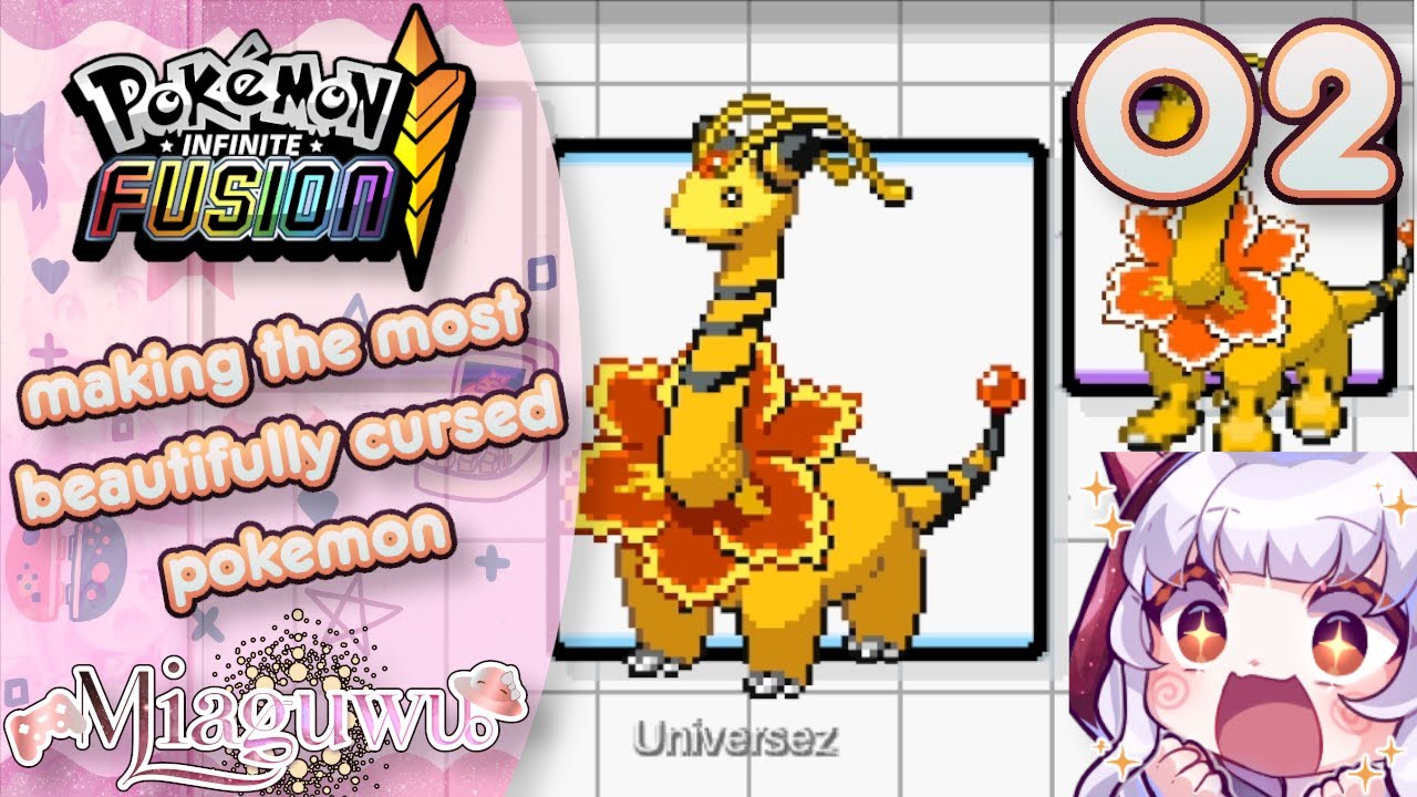 【Pokemon Infinite Fusion】making the most beautifully cursed pokemon ...