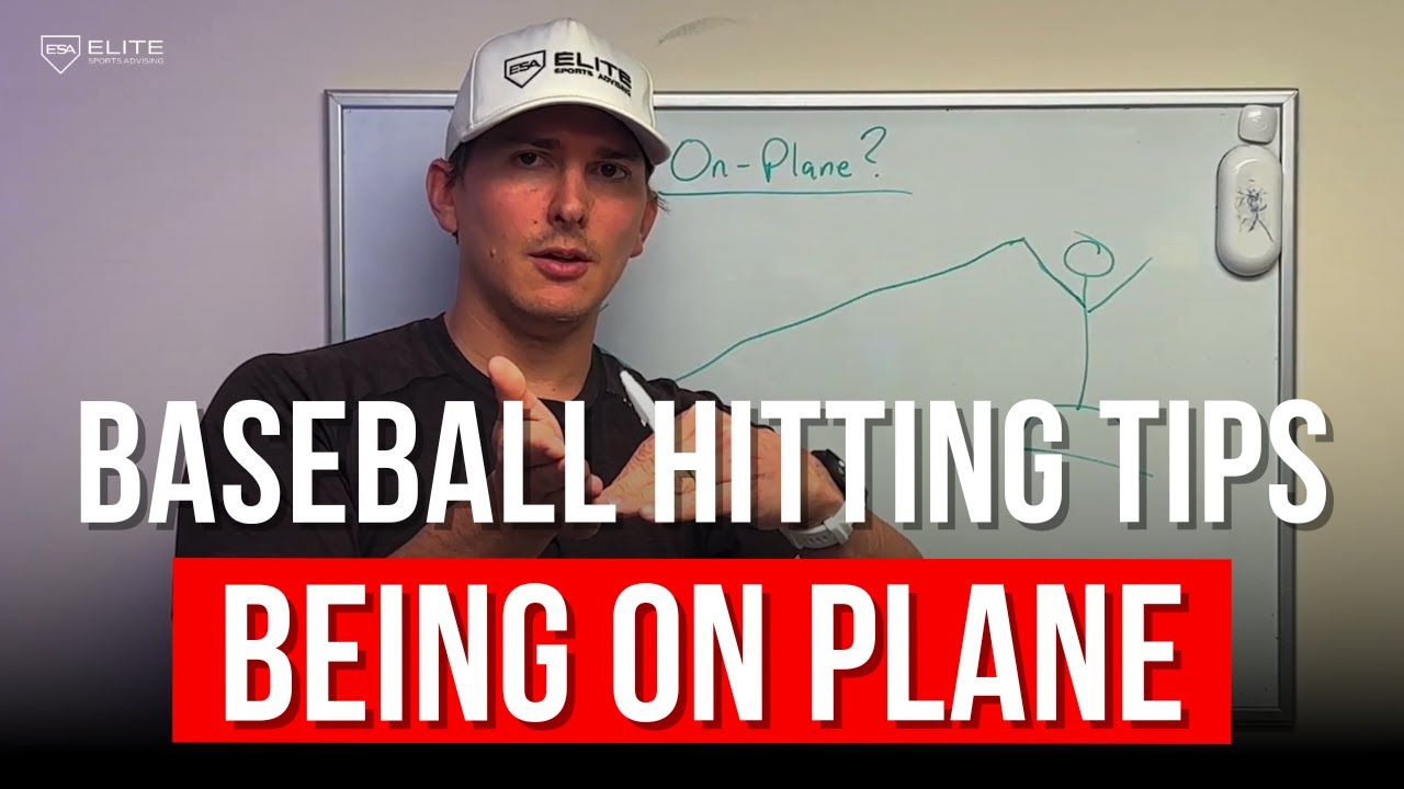 BASEBALL HITTING TIPS - Being On Plane - YouTube
