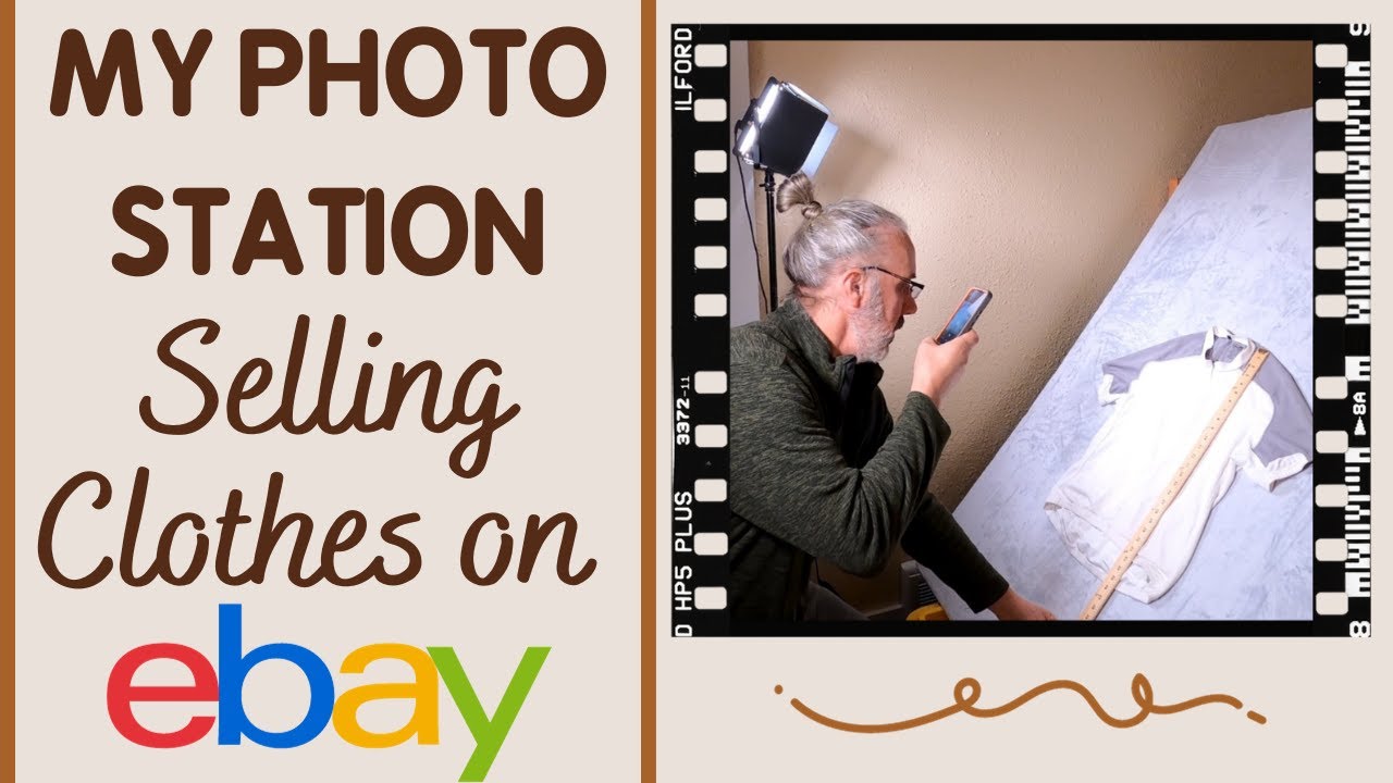 First Year Clothing Seller on Ebay Shows You His New Photo Station Set ...