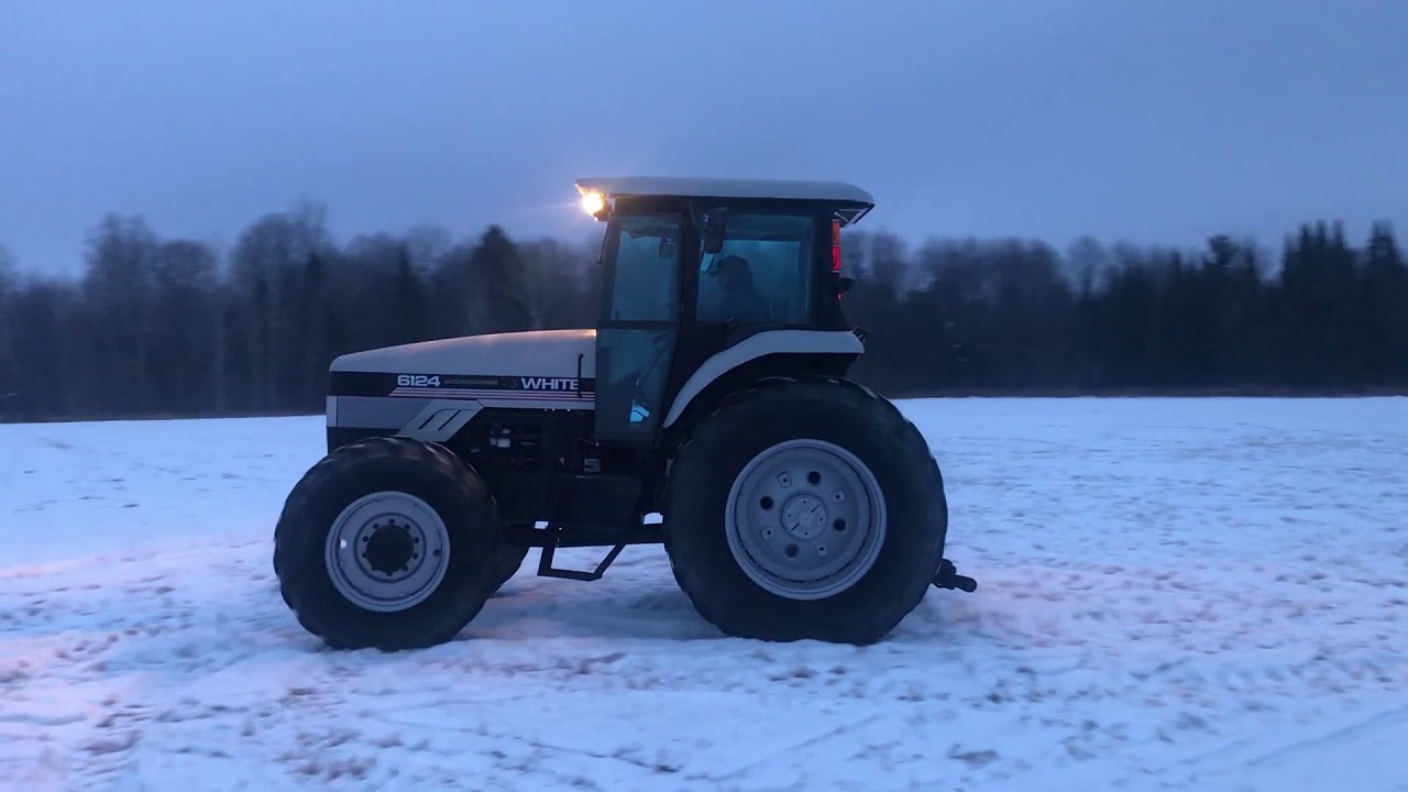 1997 AGCO WHITE 6124 For Sale - YouTube