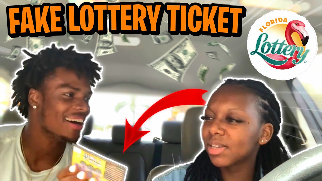 FAKE LOTTERY TICKET PRANK ON JAY!! - YouTube