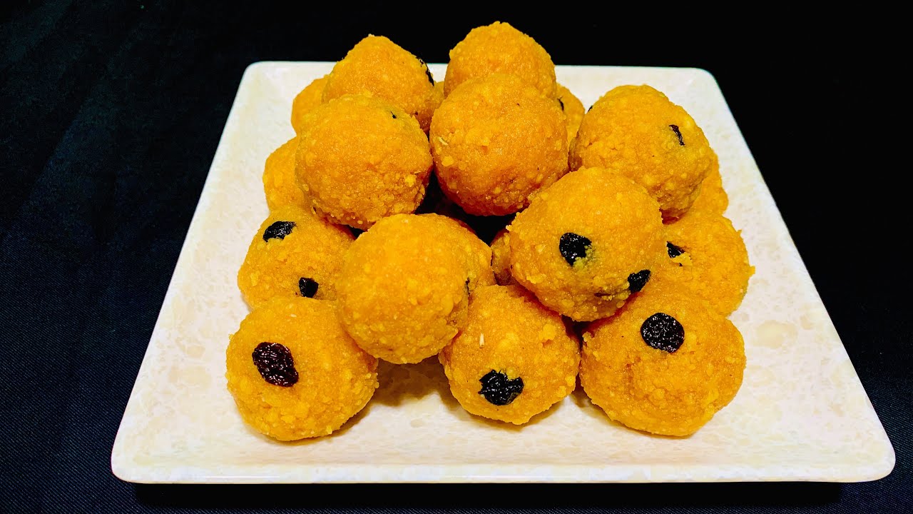 How To Make Perfect Laddu | Laddu Recipe in Malayalam | ബേക്കറിയിലെ അതേ ...