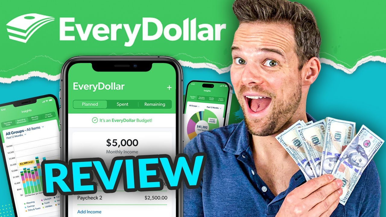 EveryDollar Review 2025: Dave Ramsey Baby Steps Budget App - YouTube