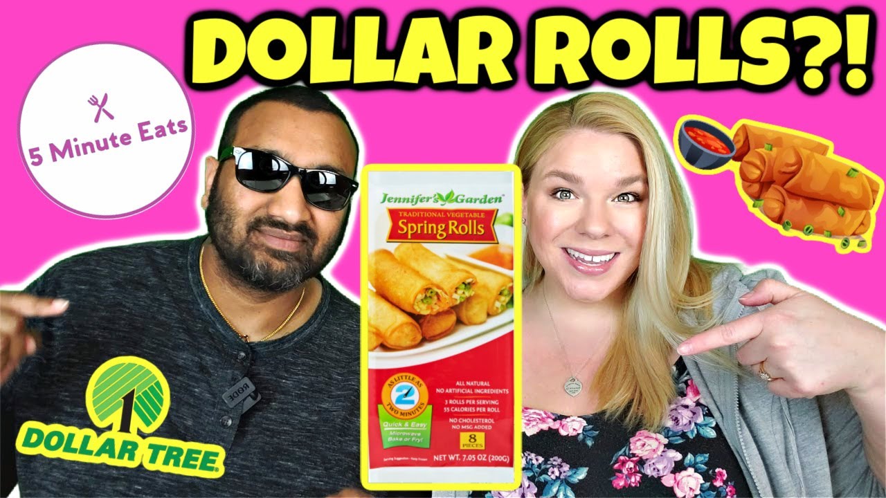 Jennifer's Garden Traditional Vegetable Spring Rolls Review - YouTube