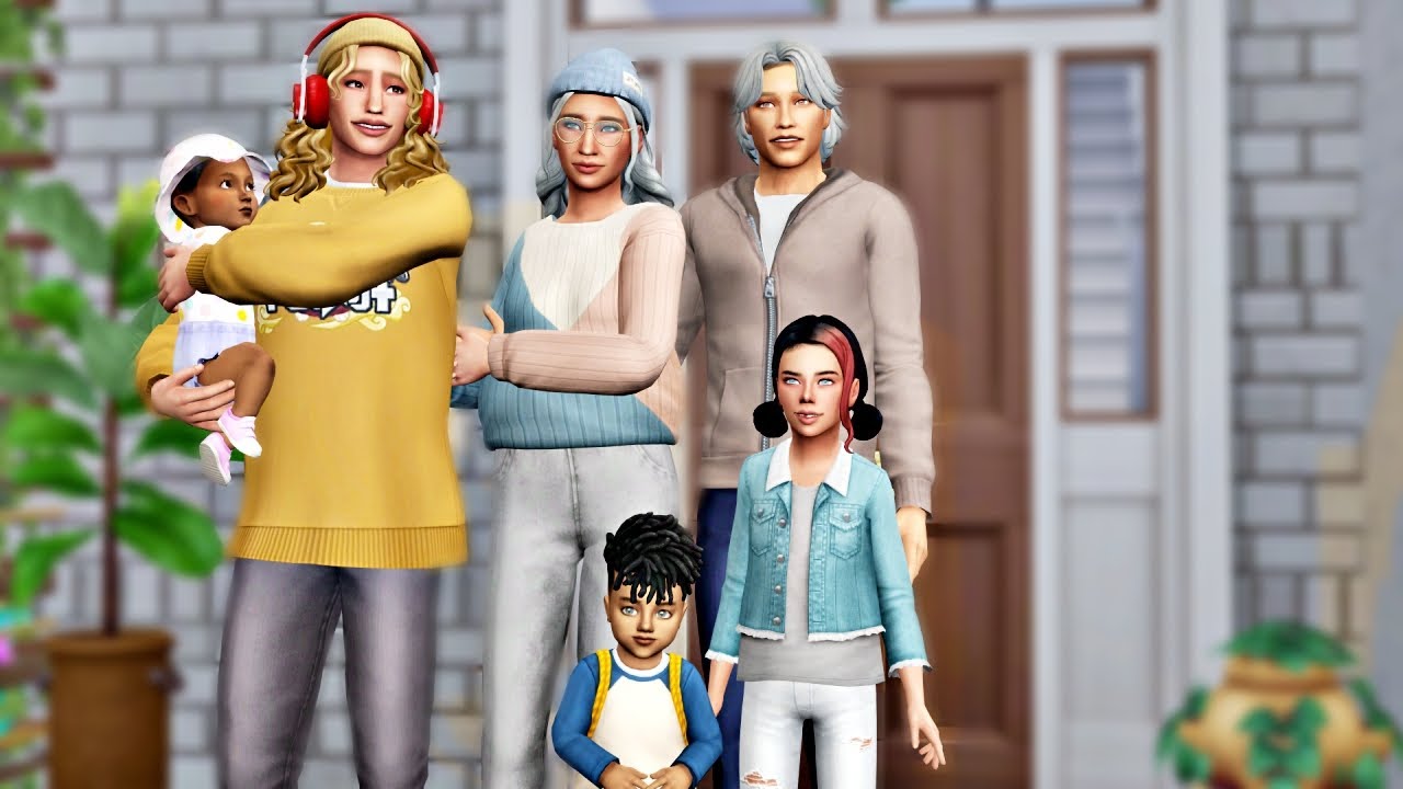 family visits | Gen. 2 EP. 7 | Sims 4: Whimsy Stories Challenge - YouTube