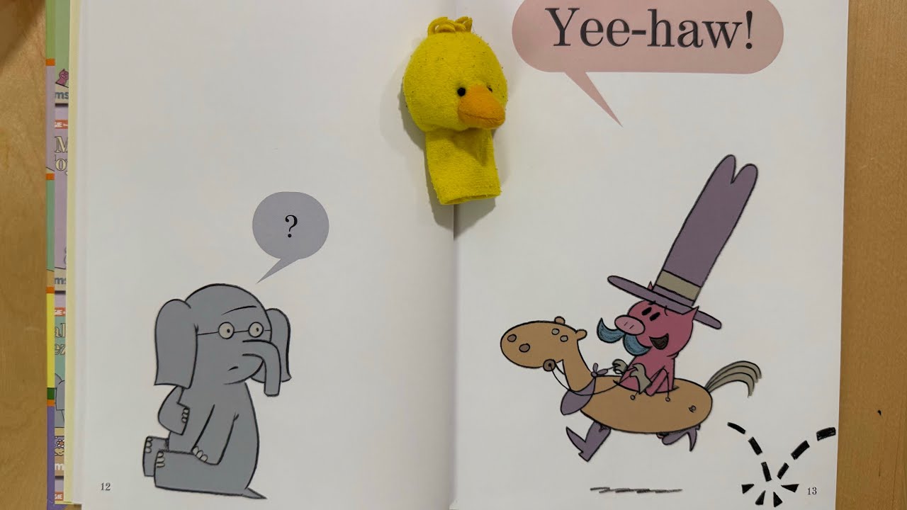 My Friend Is Sad| An Elephant & Piggie Book Read Aloud | by Mo Willems ...