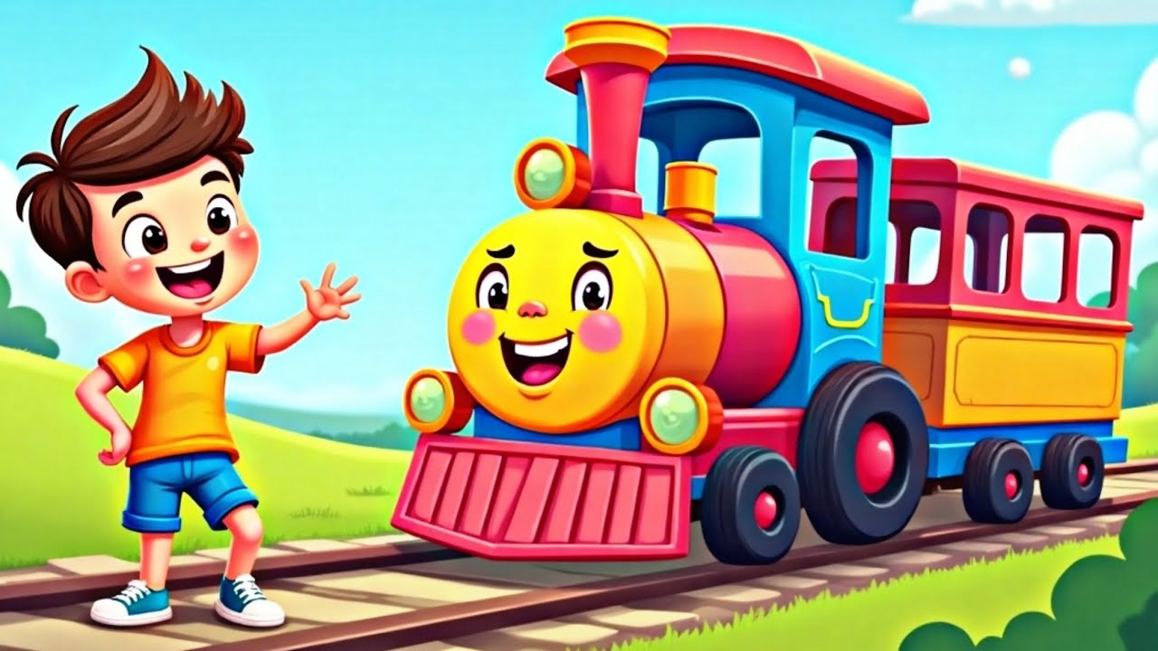 गाड़ी आयी छुक छुक | Full Hindi Rhyme for Kids | Gadi Aayi Gadi Aayi ...