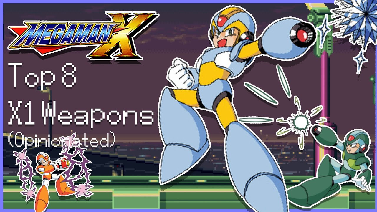 Mega Man X1- Weapons (ranked based on my opinion) - YouTube