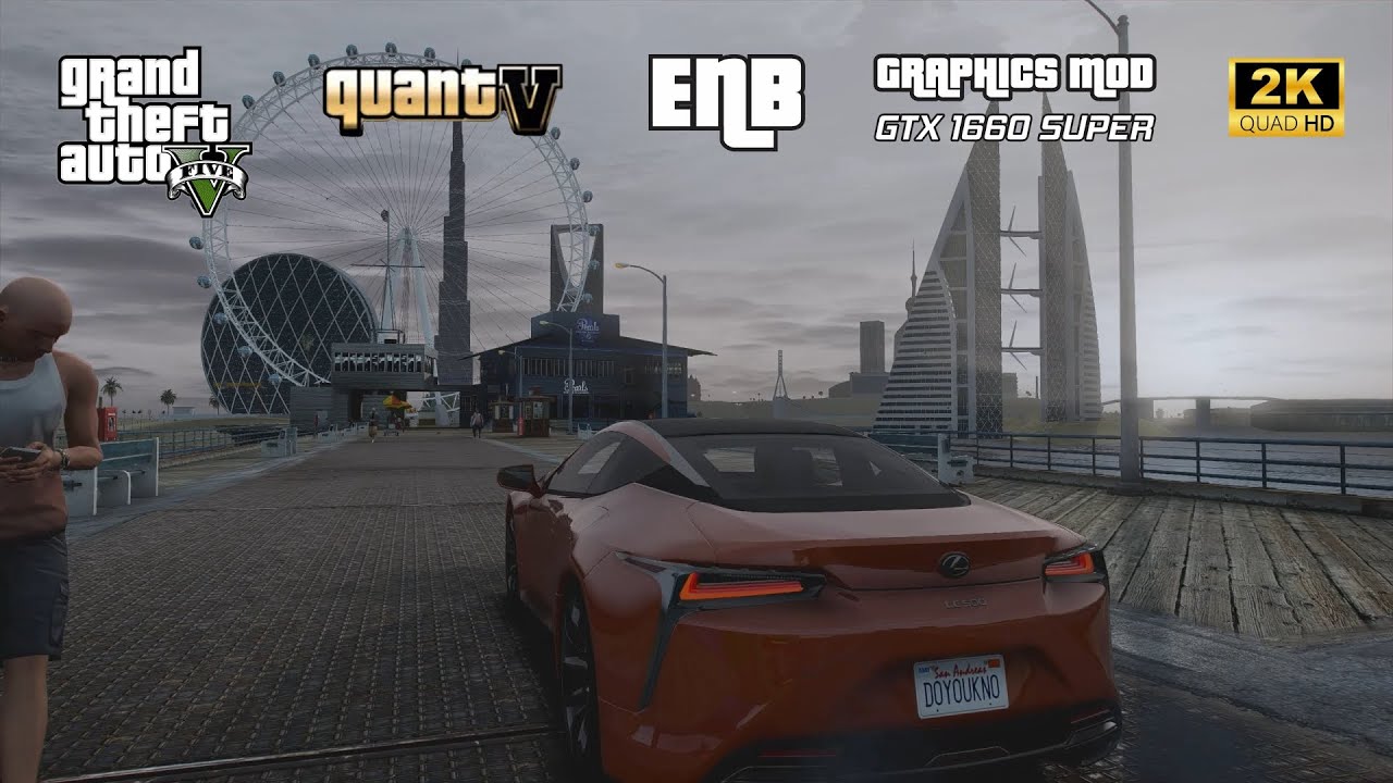 GTA 5 - Dubai Eye - QuantV + Ultra ENB Settings - Graphics Mod Gameplay ...