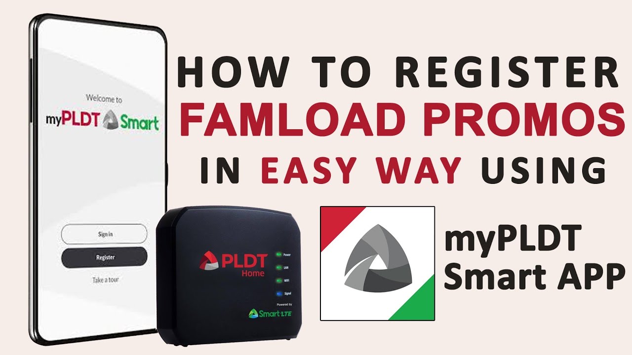 Easiest Way on How to Register PLDT FAMLOAD Promos Using myPLDT Smart ...