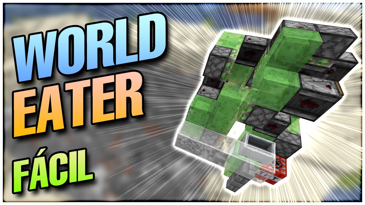 TNT DUPER (QUARRY, WORLD EATER) MUY FÁCIL | Minecraft 1.18.1 - YouTube