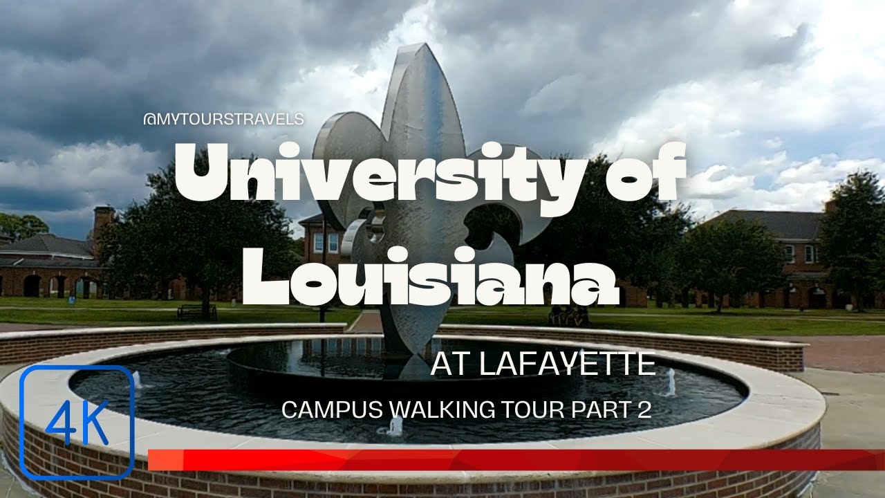 University of Louisiana at Lafayette Campus Walking Tour Part 2; Arch ...