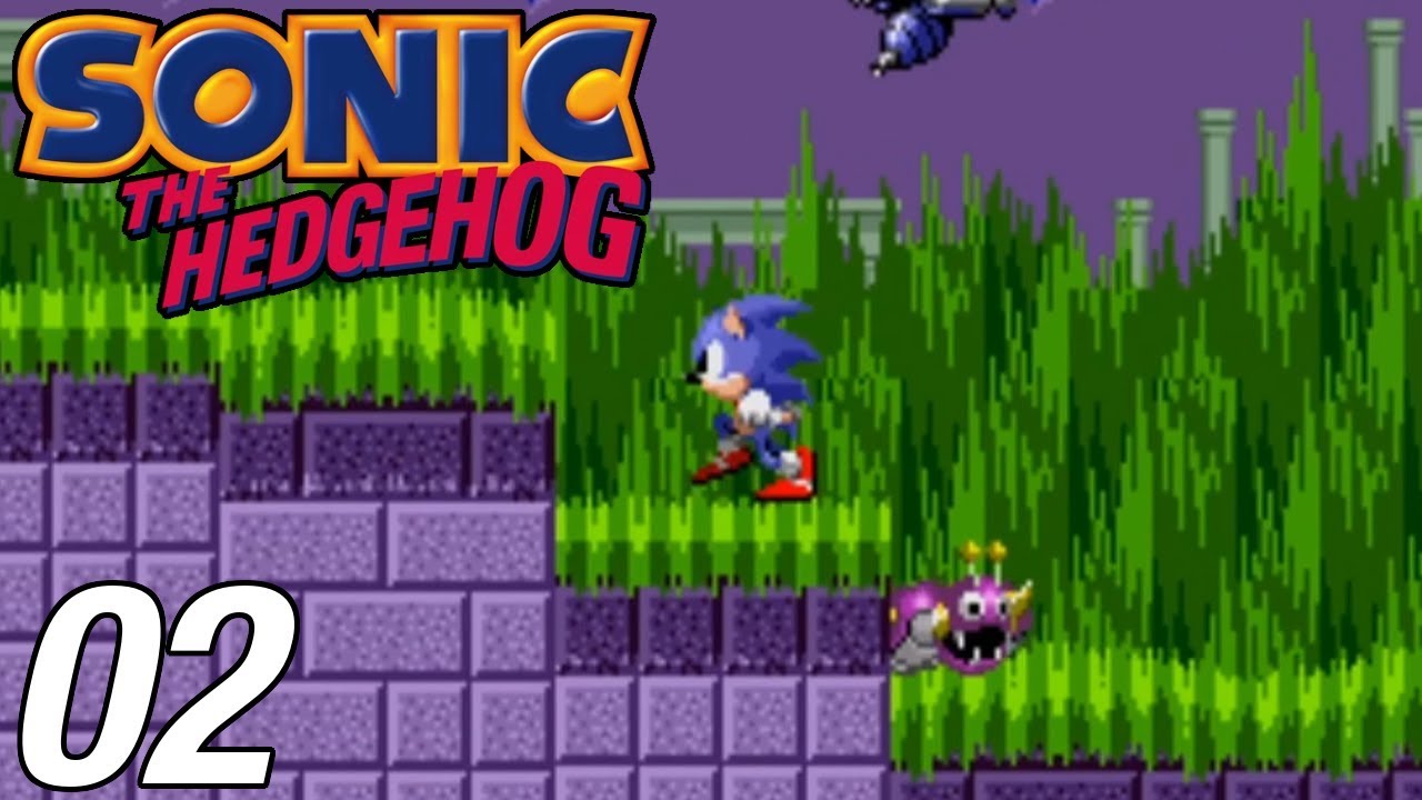 Sonic the Hedgehog - Marble Zone (Let's Play Part 2) - YouTube