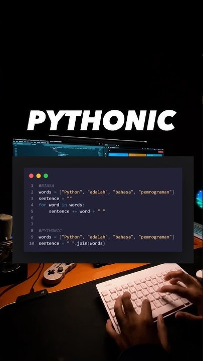 Pythonic #shorts #catatanit #python - YouTube