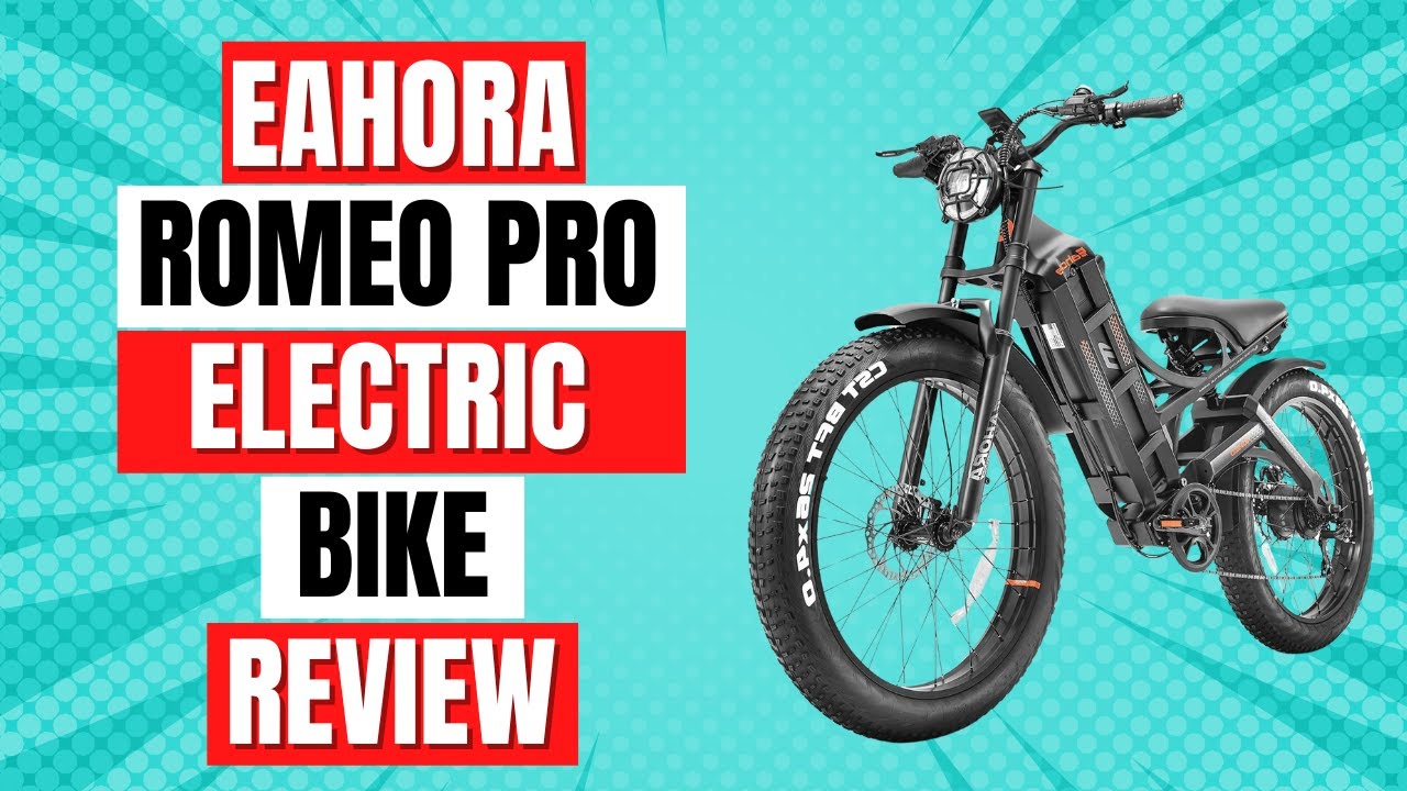 eAhora Romeo Pro Electric Bike Review - YouTube