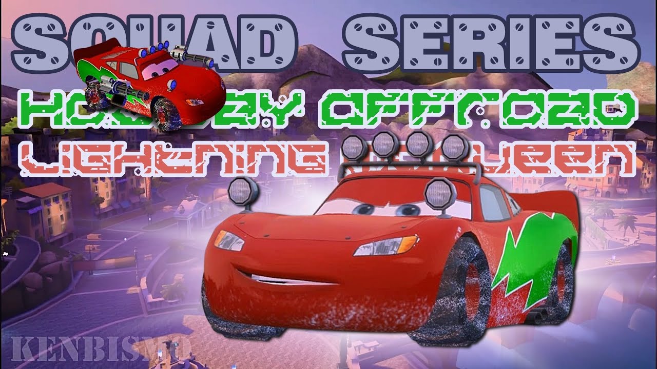 Squad Series Holiday Offroad Lightning McQueen Cars 2 The Video Game ...