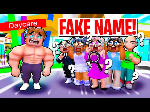 DAYCARE SIGMA BOY'S SECRET NAME | Roblox | Brookhaven 🏡RP