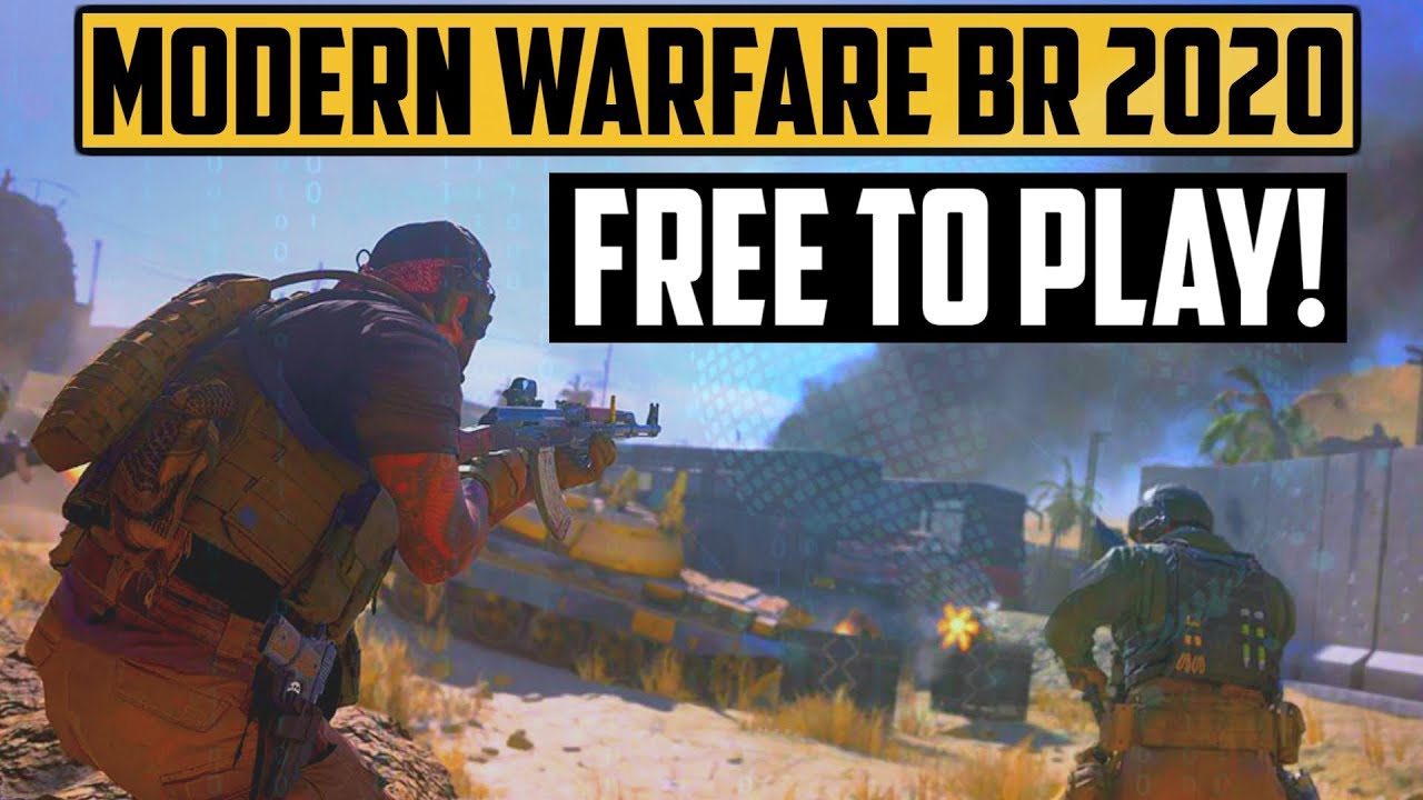FREE TO PLAY MODERN WARFARE BATTLE ROYALE 2020 - MWBR LEAKS - YouTube