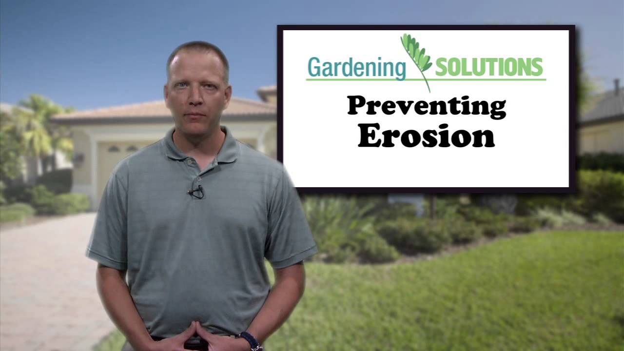 Gardening Solutions - Preventing Erosion in Your Landscape - YouTube