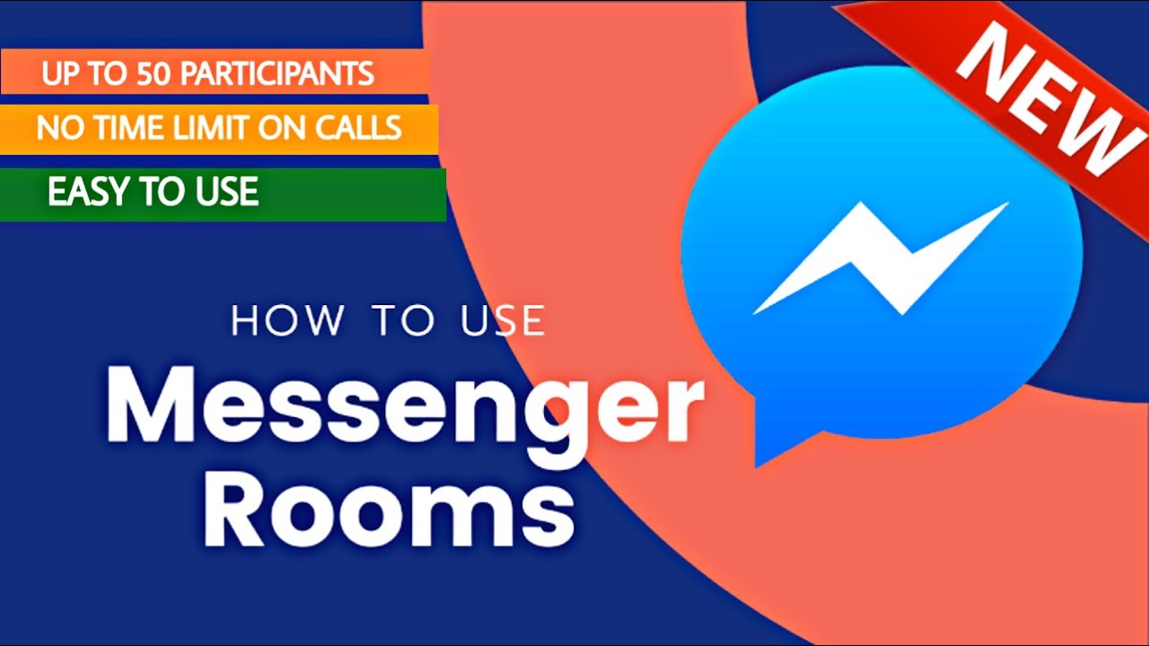 HOW TO USE FACEBOOK MESSENGER ROOMS -NEW VIDEO CONFERENCE 2020 - YouTube