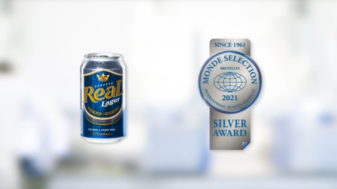 Cerveza Real | Silver Award Monde Selection 2021 - YouTube